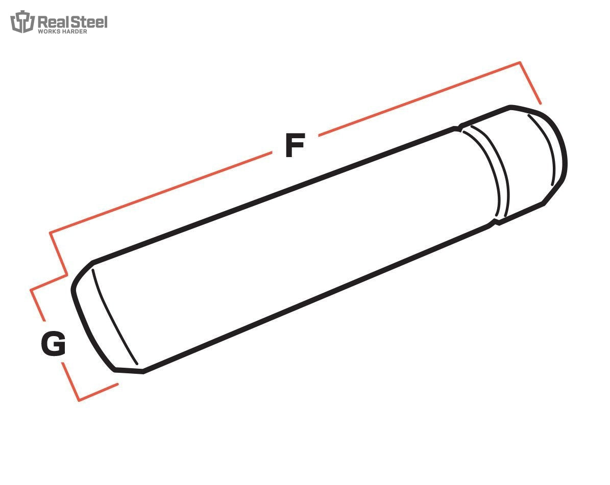 Cat D10/D11 Ripper Pin – Real Steel Store